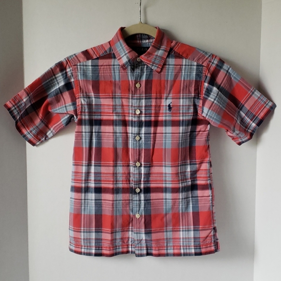 Polo Ralph Lauren | Shirts & Tops | Polo Ralph Lauren Plaid Button Down Boys Small 8 | Poshmark